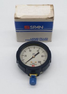 Span Instruments LFS220 Glycerine Filled Pressure Gauge | eBay