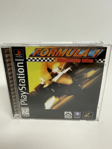 Formula 1 Championship Edition (Sony playstation 1, 1997, PS1) Complete ...