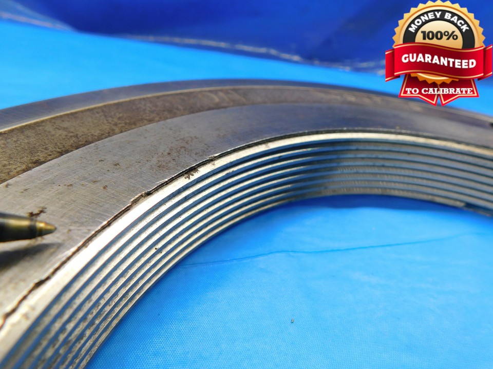 M190 X 3 4h METRIC THREAD RING GAGES 190 3.0 GO NO GO PD'S = 188.051 ...