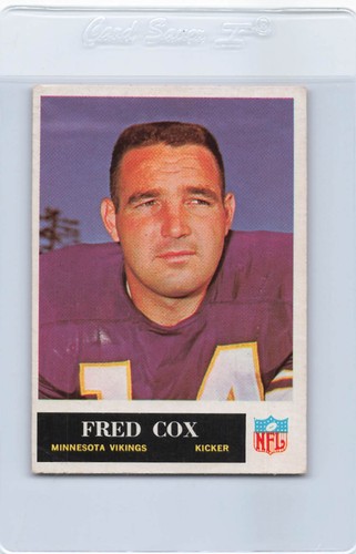 1965 Philadelphia #104 Fred Cox Vikings VG/EX *DA-C8278 | eBay
