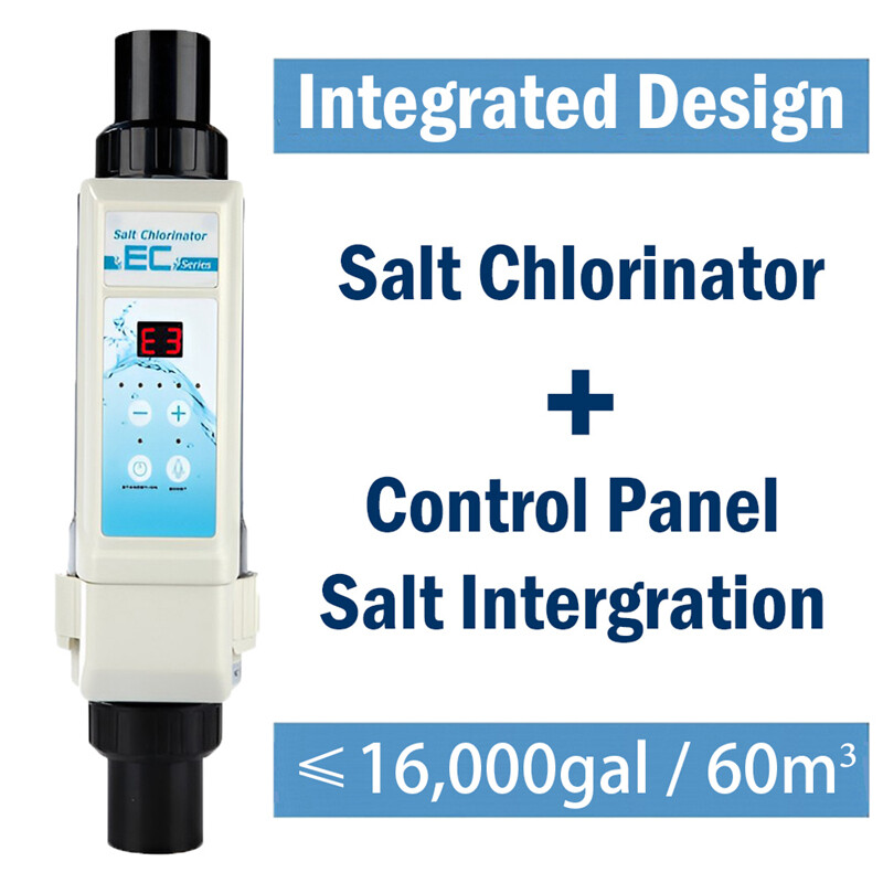 Complete Salt Water Pool Chlorine Generator System for 16400 Gallon ...