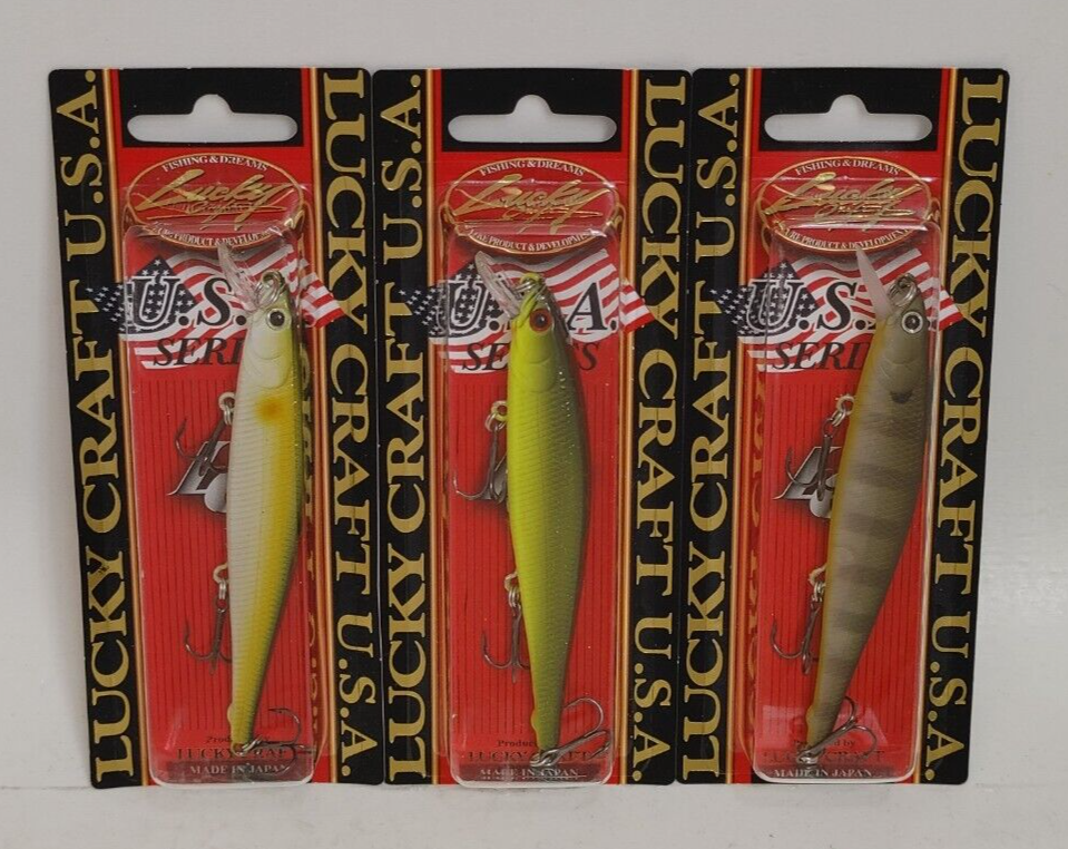 (3) Lucky Craft Flash Pointer 100 Jerkbait Fishing Lures Lot of 3 | eBay
