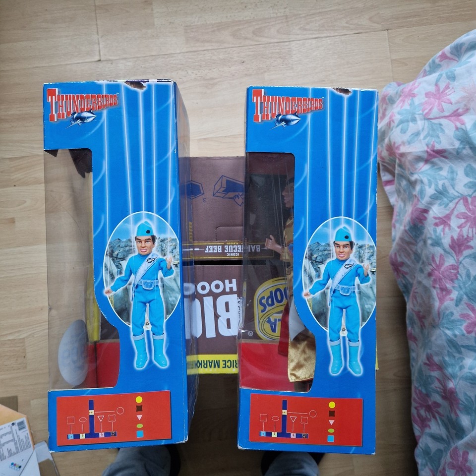 Thunderbirds Puppets/figures Boxed | eBay UK