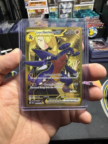 Cynthias Garchomp ex - 241/182 Destined Rivals - NM - Gold Hyper Rare ...