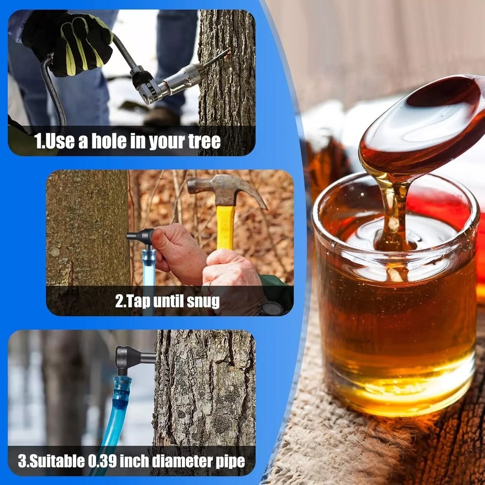 Maple Syrup Taps 5/16 Inch Maple Sap Tap Spile Plastic Maple Sugaring ...