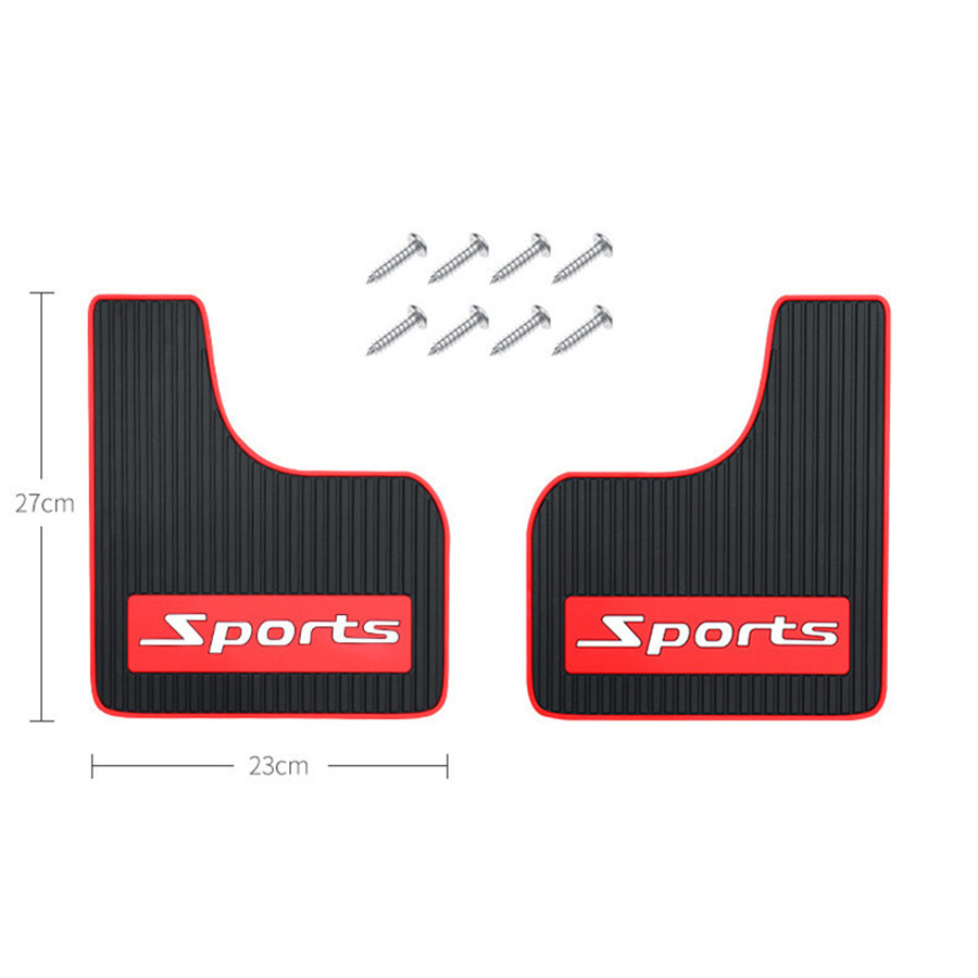 2x Fenders Car Mud Flaps Splash Guards Protector For Car Auto ...