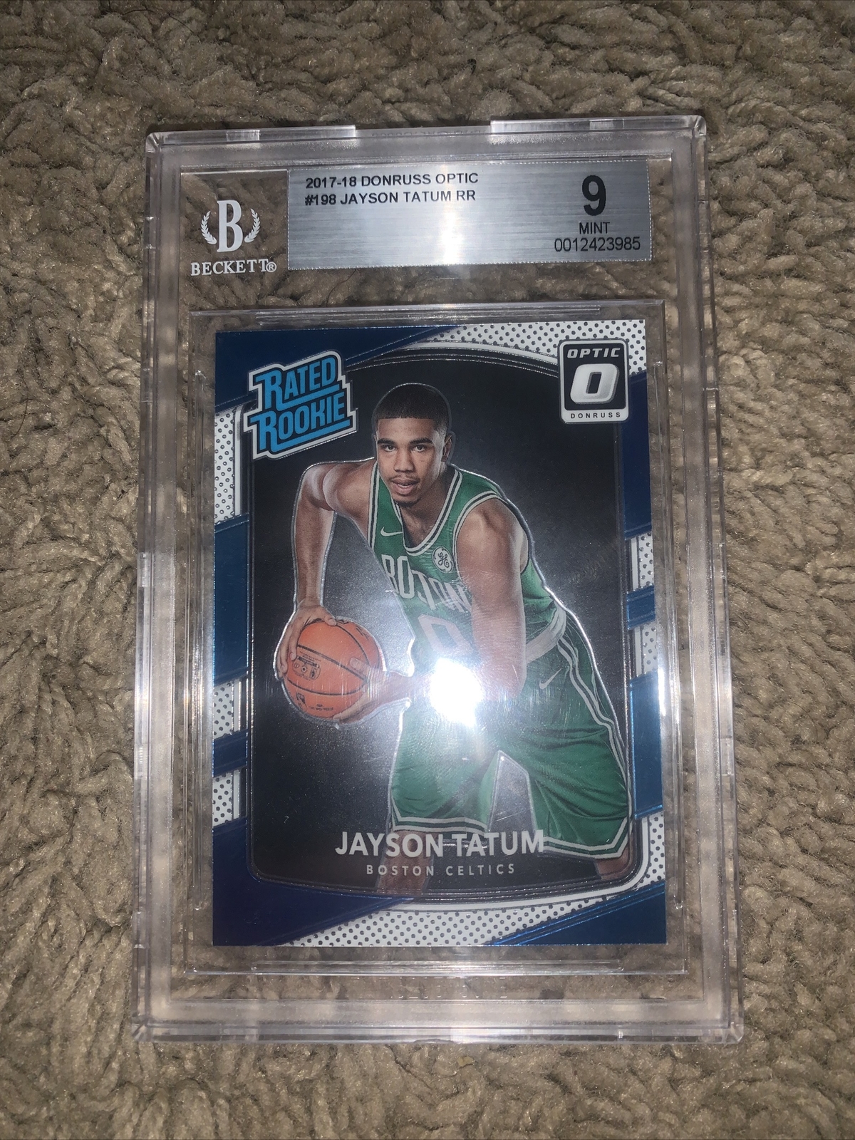 2017-18 Panini Donruss Optic - Rated Rookie Jayson Tatum #198 (RC) for ...