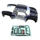 Redcat Camo TT Pro "Blue Digital Camo" Body 1/10 RC Trophy Truck Radio ...