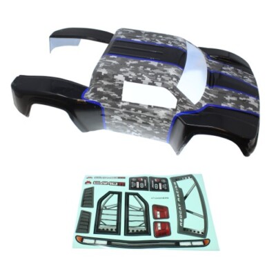 Redcat Camo TT Pro Blue Digital Camo Body 1/10 RC Trophy Truck Car ...