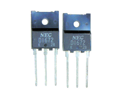 2SD1672 "Original" NEC Darlington Transistor with Built in Damper Diode ...