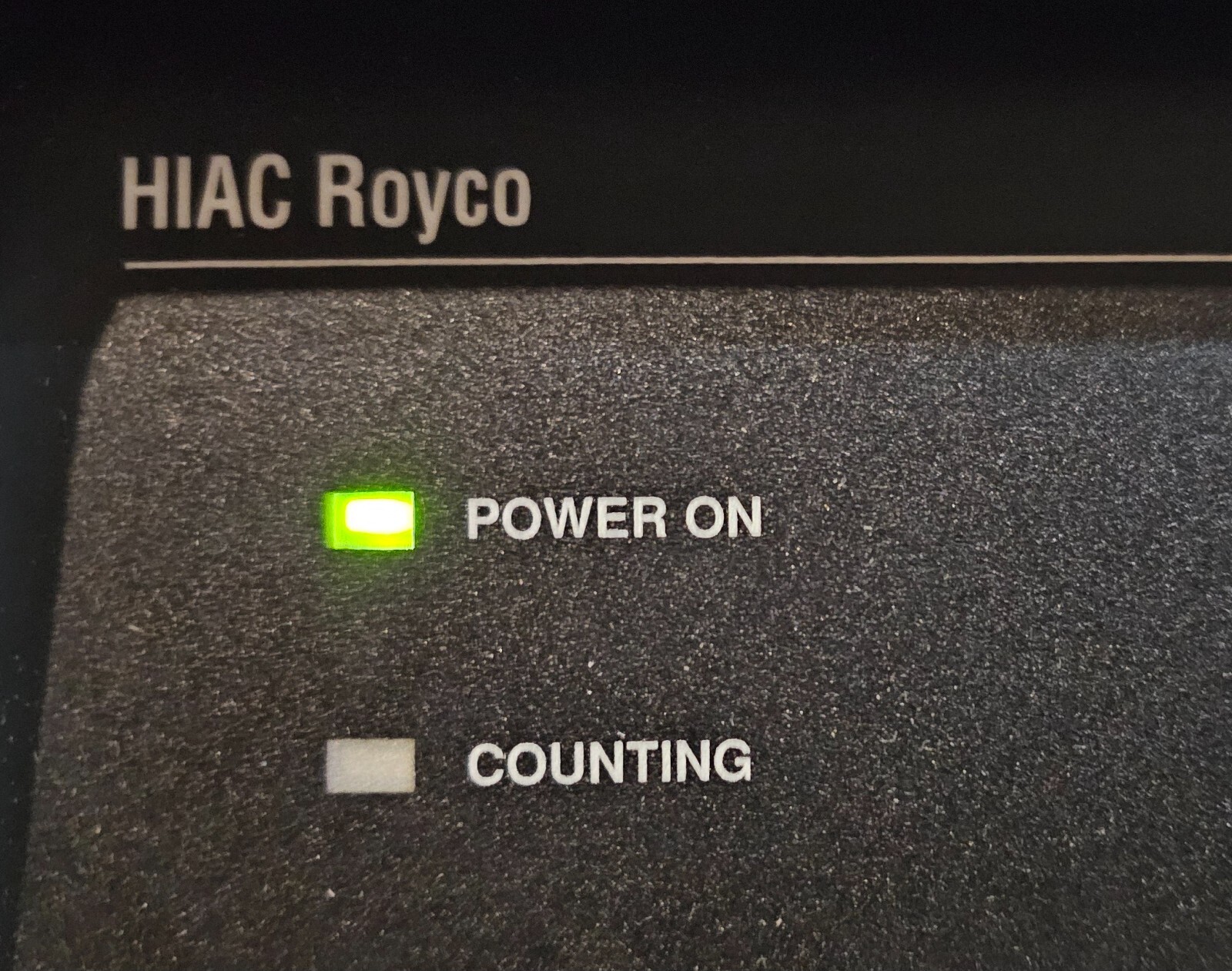 PACIFIC SCIENTIFIC HIAC ROYCO 9703 LIQUID PARTICLE COUNTING SYSTEM ...