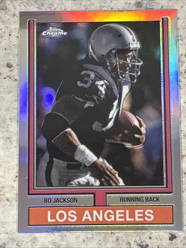 2024 Topps Chrome 1974 Topps Bo Jackson Refractor #74TF-21 Los Angeles ...