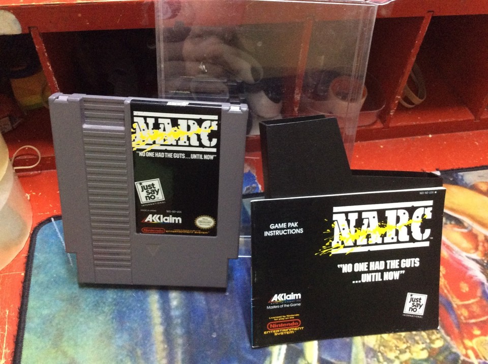 Narc Nintendo NES Game complete in original box w/manual CIB | eBay