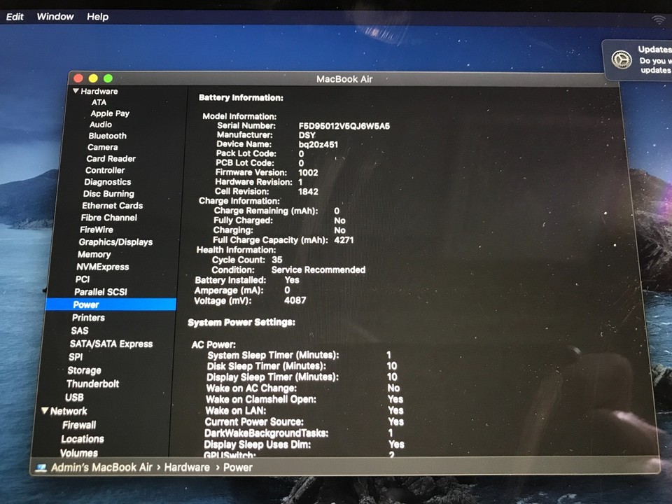 2019 MacBook Air | MVFH2LL/A | i5-8210Y 1.6 GHz 8GB RAM | 128GB SSD ...
