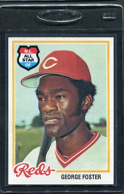 1978 Topps George Foster #500 Reds Nm/mt | eBay