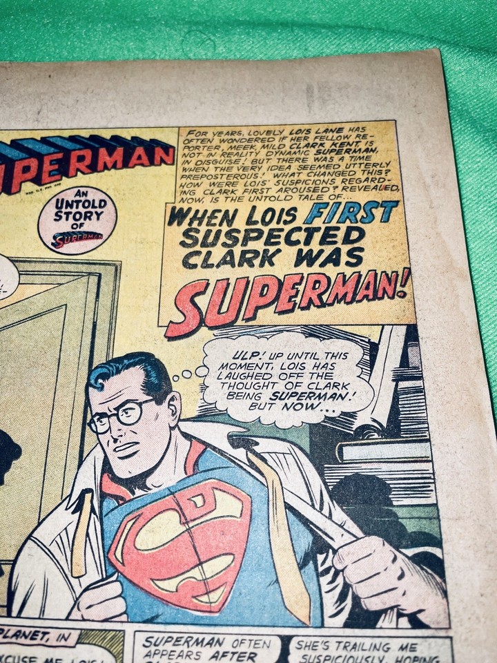 DC NATIONAL COMICS GIANT SUPERMAN ANNUAL #8 EXTRA SUPERBOY KRYPTONITE ...