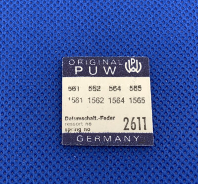 PUW 561 2611 Date Corrector Spring. Factory Sealed. New Old Stock. Auto ...