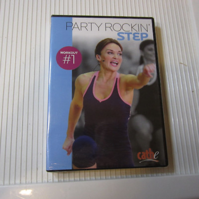 CATHE FRIEDRICH - PARTY ROCKIN STEP WORKOUT #1 DVD, ONE RISER EXERCISES ...
