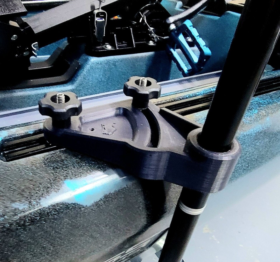 YAK Hobby 5" Retractable Shallow Water Anchor Pole Mount - BLACK 1 ...