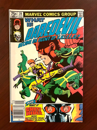 What If ...? #28 (Marvel Comics 1981) Daredevil Frank Miller Cover Art ...