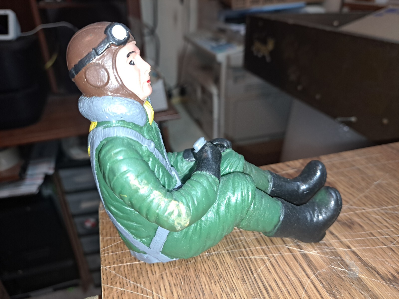 Vintage Kavan Jet Ranger Helicopter Pilot/Figurine | eBay