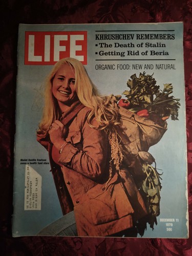 LIFE December 11 1970 GUNILLA KNUTSON ORGANIC FOOD YUKIO MISHIMA TEDDY ...
