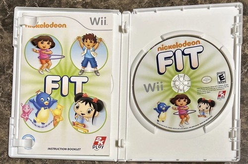 Nickelodeon Fit For Nintendo Wii Used 30 Games For Kids To Stay Active ...