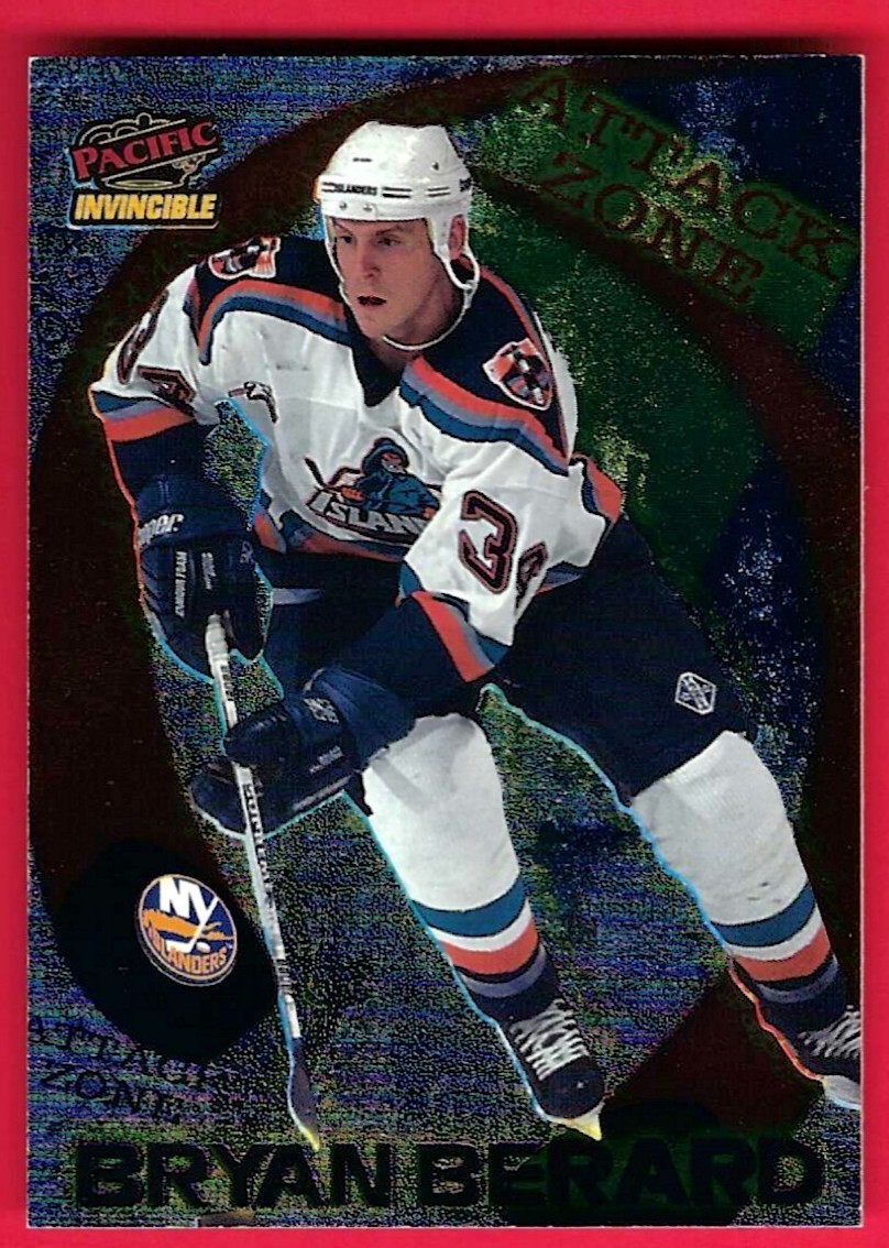 1997-98 Pacific Invincible Attack Zone #12 Bryan Berard | eBay