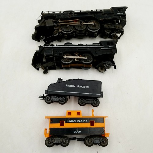 VTG Train Cars: 0 Gauge Lionel Engine 2046 & Marx 666 Steam Engine ...