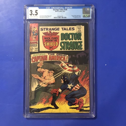 STRANGE TALES 159 CGC 3.5 1st APPEARANCE VAL CONTESSA FONTAINE MARVEL ...