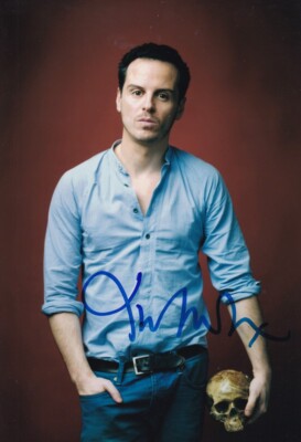 ANDREW SCOTT signed Autogramm 20x30cm HIS DARK MATERIALS in Person ...