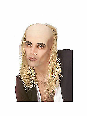 Riff Raff Rocky Horror Butler Long Blonde Wig Bald Cap Costume Dress ...
