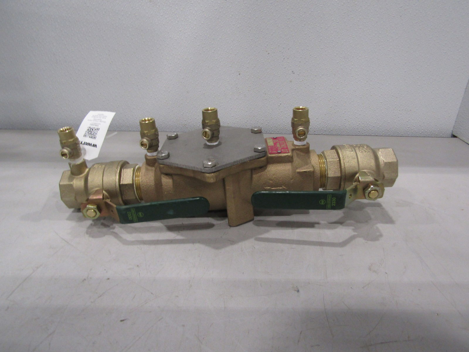 Watts 1-1/4" Double Check Valve Assembly Backflow Preventer 007M2-QT | eBay