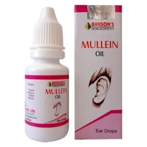 Bakson Homeopathic Ear Drops 10ml ( Mullein ) Free Shipping | eBay