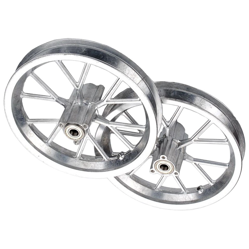 Mini Motorcycle 12 1/2X2.75 Hub Front & Rear Wheel Rims Set for Dirt ...