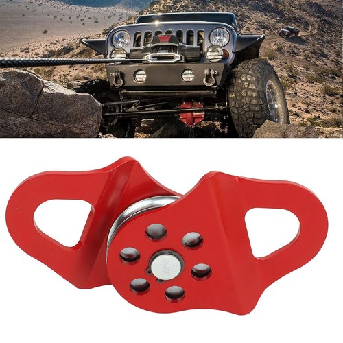 Off Road Recovery Winch Pulley Snatch Block Tackle Tow Hook Accessory ...