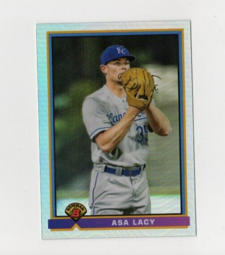 2021 Topps Bowman Chrome Baseball 1991 Asa Lacy #91B-AL Kansas City ...