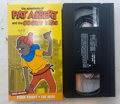 VHS: Adventures Of Fat Albert & The Cosby Kids: Stage Fright/Hero: Time ...