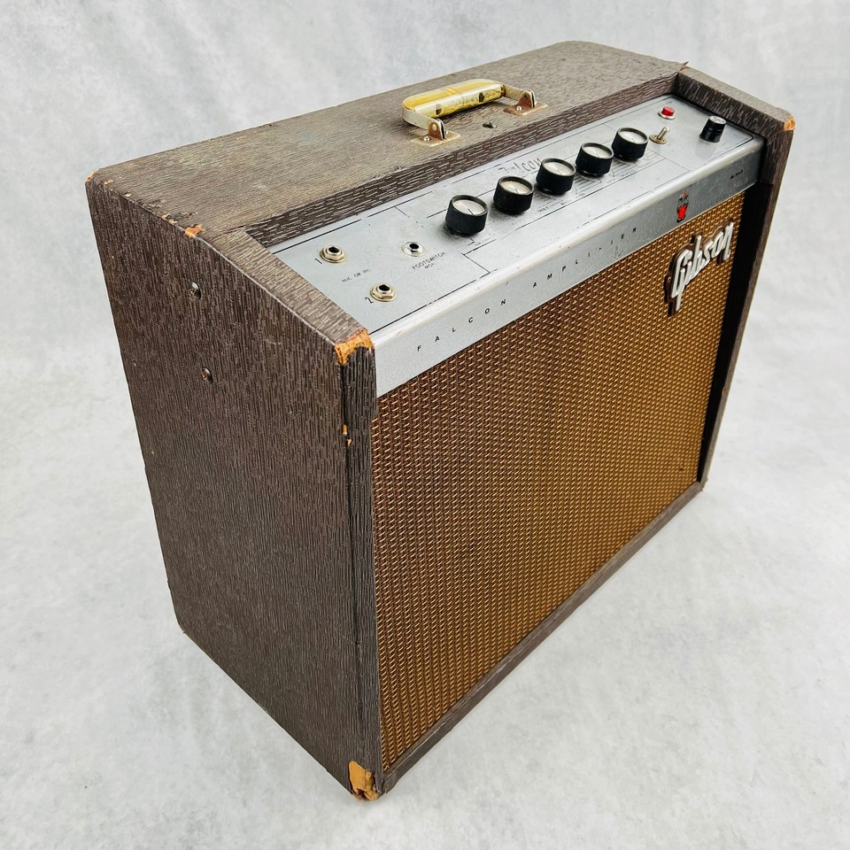 Gibson GA-19RVT Falcon 15-Watt 1x12" Combo Amplifier 1965 - Brown | eBay