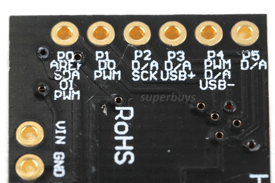 Digispark USB Development Board Prototype Circuit PCB Chip Attiny85 ...