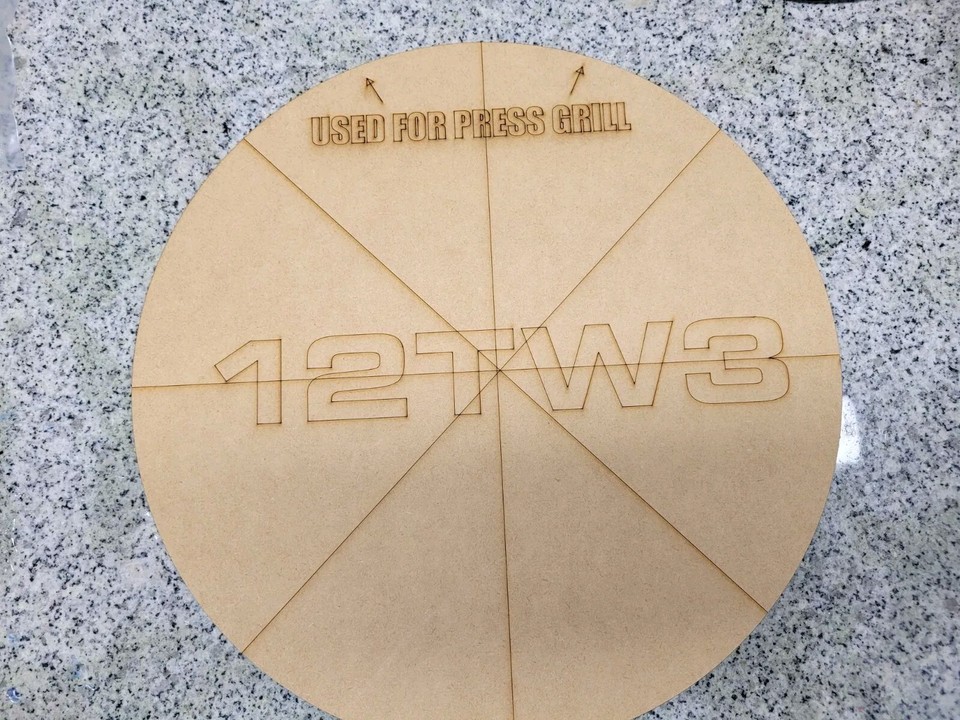 Jl Audio Subwoofer 12tw3 router template. Inner, outer & Subwoofer ...