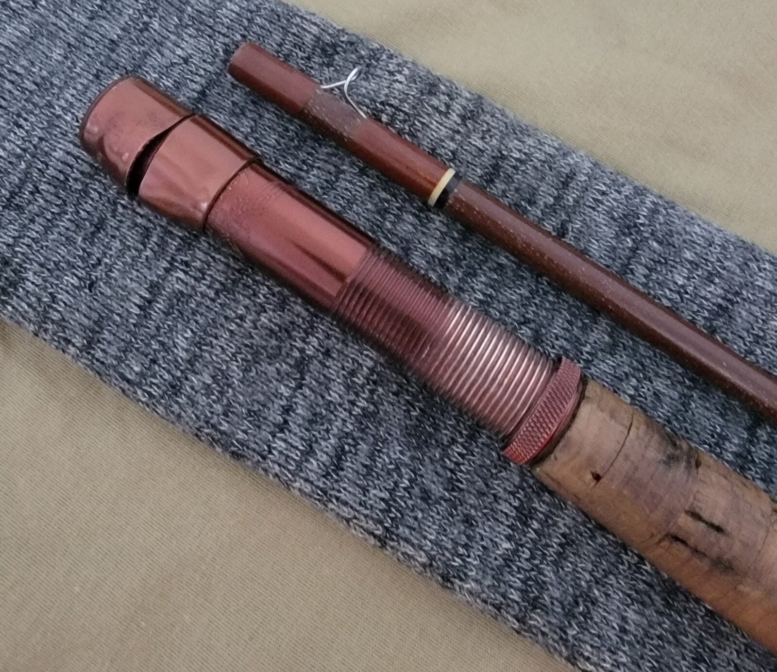 Vintage Fenwick FF756 ASTM 7 1/2' 3 1/4 oz Feralite 2 pc Fly Rod ASTM ...