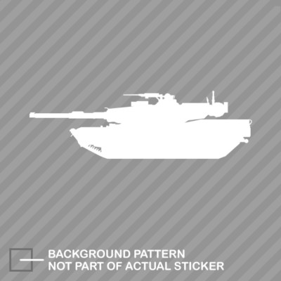 M1A1 Abrams Sticker Die Cut Decal M1 Tank | eBay