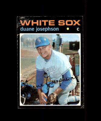 1971 TOPPS BASEBALL CARD CHICAGO WHITE SOX #56 DUANE JOSEPHSON | eBay