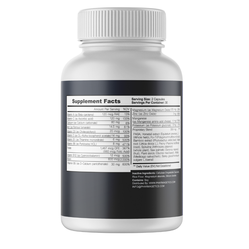 4 Bottles Revifol Hair Skin and Nails Supplement Hair Growth Vitamins ...