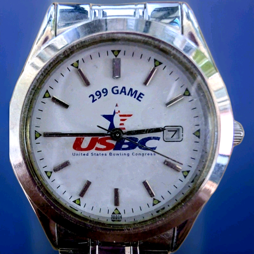 Vintage USBC Trophy Prize Bowling Bulova TFX Watch 299 Game | eBay