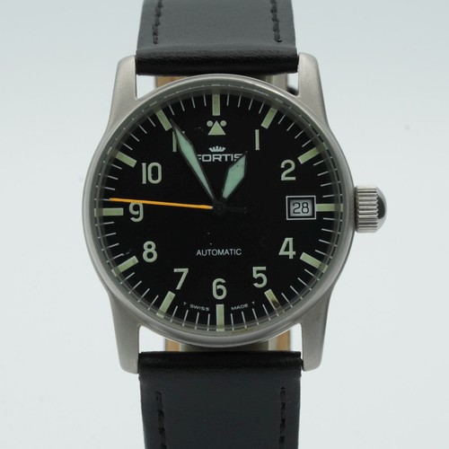 FORTIS Aviator Watch Automatic Men's Watch 620.10.46 Vintage Nice ...
