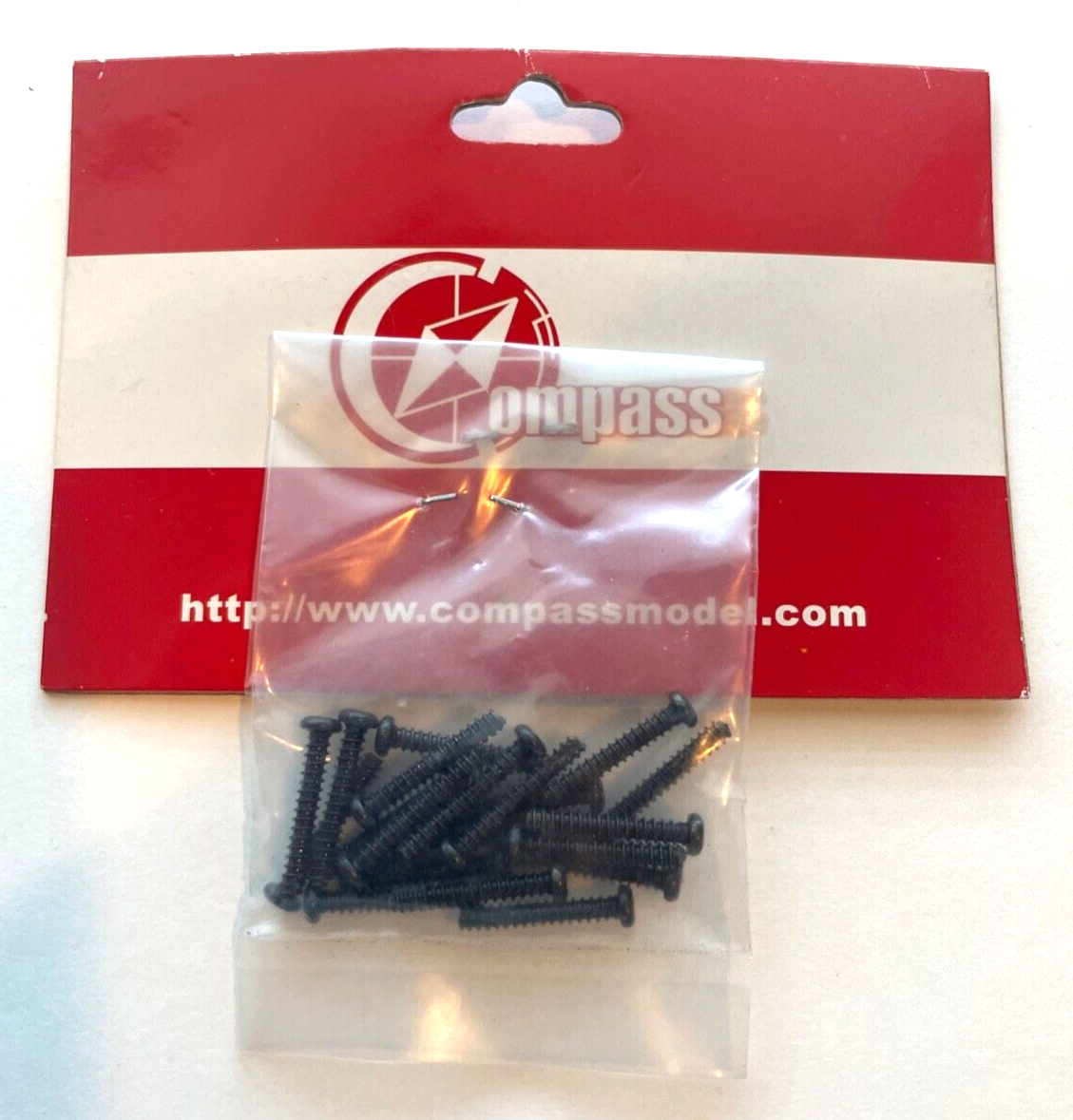 95-2516 Metric Self Tapping Screw 2.5x16 Compass Model RC Heli Knight ...