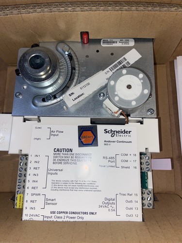 Schneider Electric B3865-V Andover Continuum Bacnet Controller New in ...