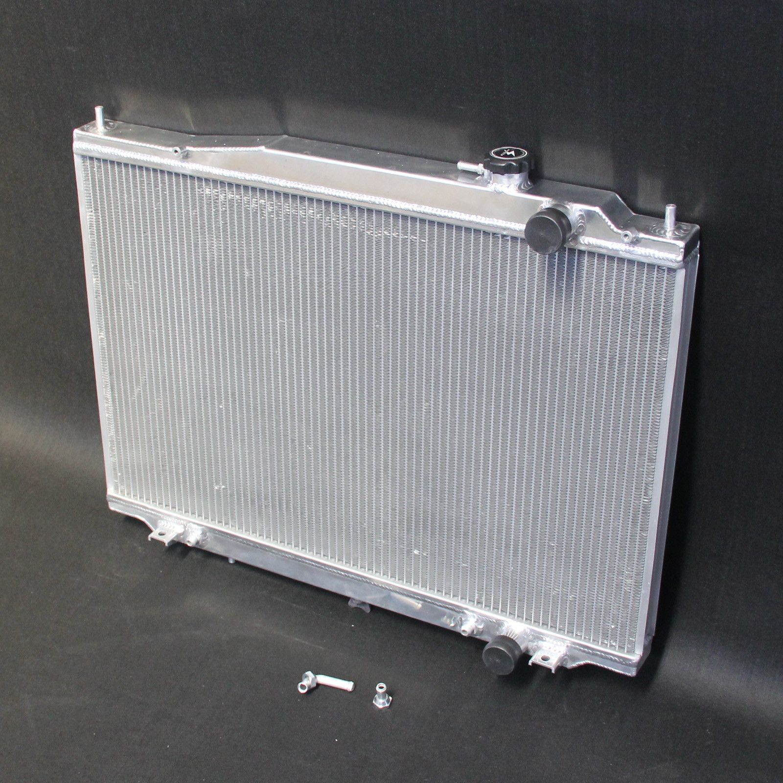 2Rows Radiator Fit 1997-06 Nissan Navara D22 TD Turbo 3.0L 3.3L 6cyl ...